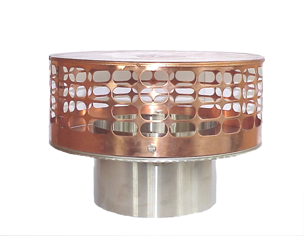 Chim Cap Corporation: 12" Copper Liner Top Cap
