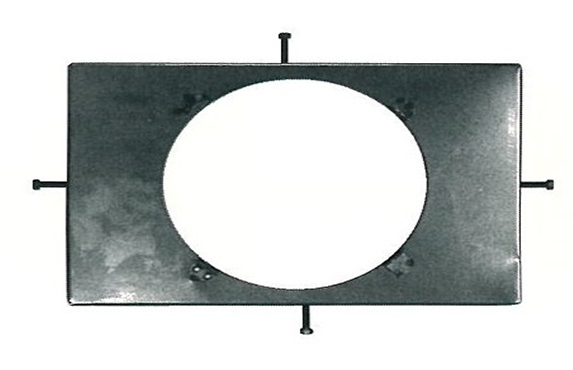 Chim Cap Corporation: 8 x 8 Stainless Steel Adaptor Plate